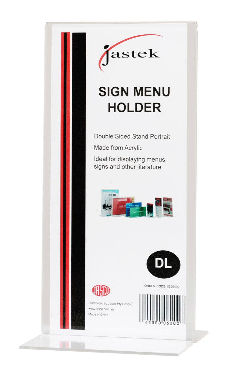 Dl Menu/Sign Holder Frame (Vertical) – Bay Park Photos