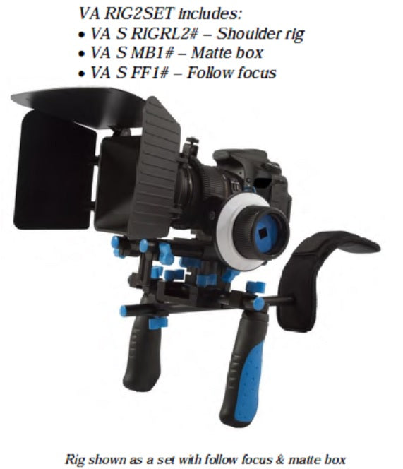 Glanz Dslr Shoulder Rig Set – Bay Park Photos